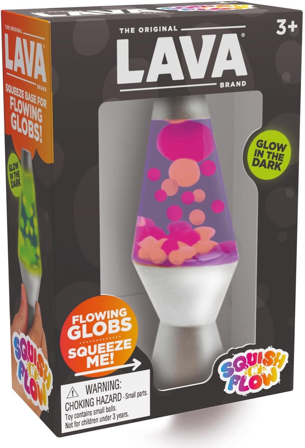Lava Squish N Flow - Glow In The Dark Lava Lamp Effect – Snaps