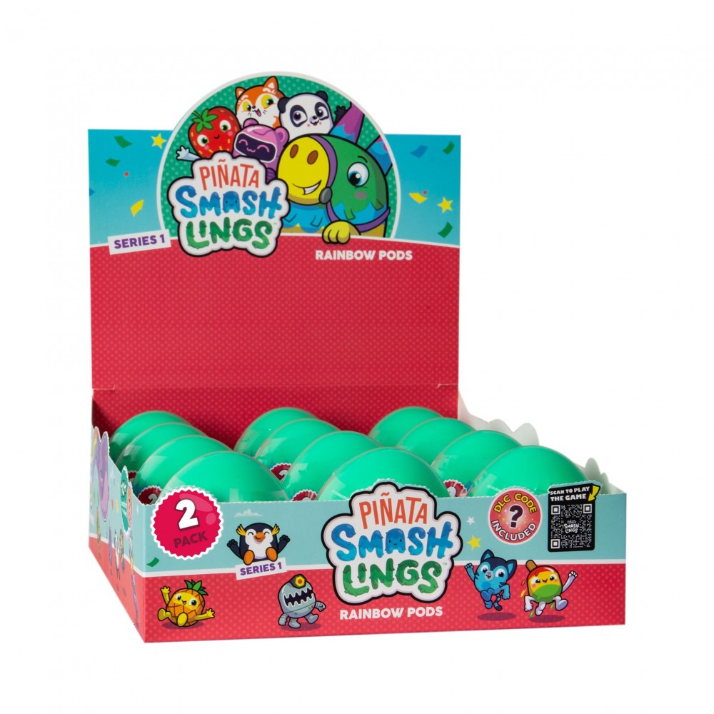 Pinata Smashlings 2-pack Figure Blind Pods With DLC Code – Snaps